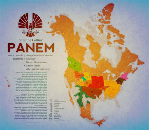 Best Map Of Panem Ive Seen Yet R Hungergames
