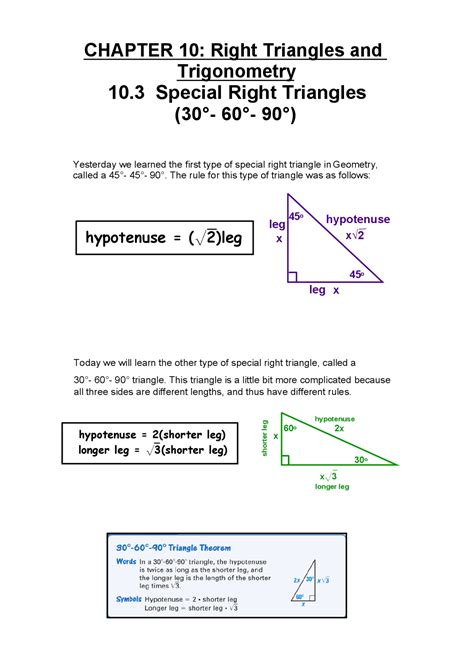 Trigonometry Triangle 30 60 90 Trigonometry Triangle 30 60 90