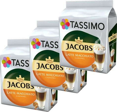 Kapsułki Tassimo Jacobs Latte Macchiato Caramel 8 8711000504802