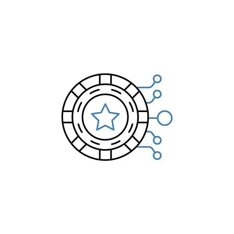 Tokenization Concept Line Icon Simple Element Illustration