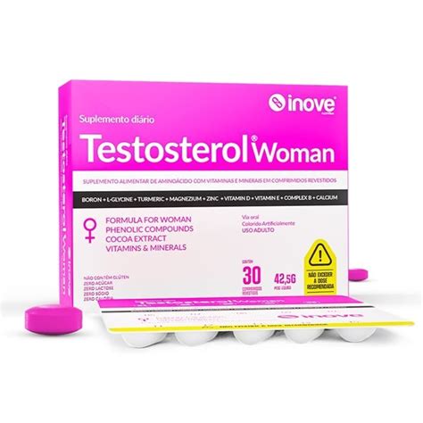 Testosterol Woman 30 Comprimidos Ultrafarma