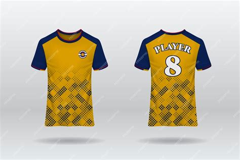 축구 유니폼 패턴 디자인 무료 벡터