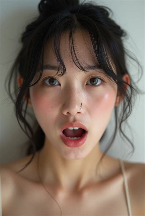 Japanese Girl Open Mouth Seaart Ai