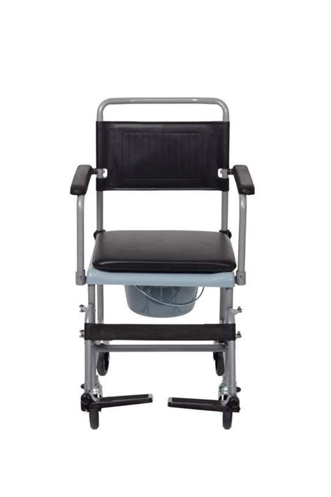 Glideabout Mobile Commode Chair User Weight 160kg 25 Stone
