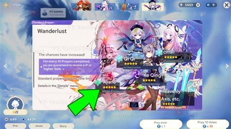 New Update Varesa Kit New Standard Banner In Version 5 4 Genshin Impact YouTube