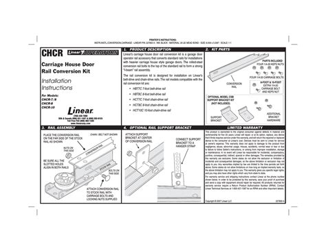 Linear Ld050 Installation Manual At Steve Stults Blog