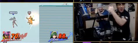 Zero Finishes A Gnarly Combo With A Devastating Falcon Punch Then Pops