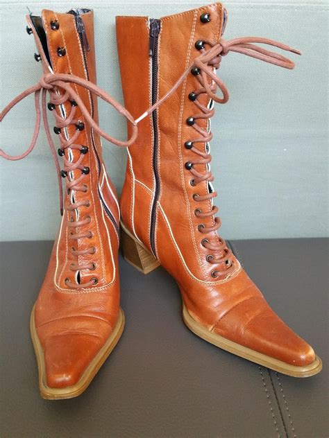 Vintage Cognac Boots Must Have Fashion Item