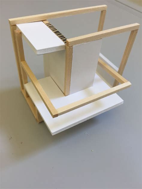 3x3x3 Cube Architectural Model