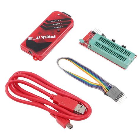 Pickit3 Programmer Pic Icd2 Pic Kit 23 Programming Adapter Universal