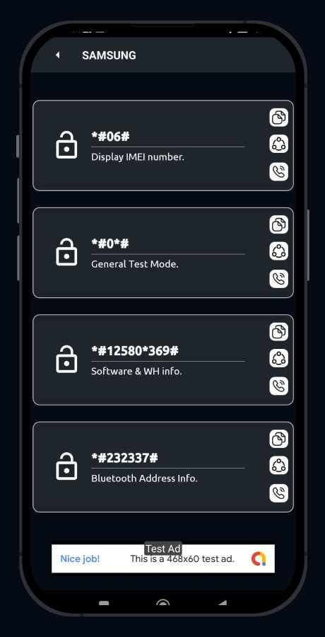 Secret Codes And Unlock Device All Codes For Android All Mobile Secret Codes IMEI Unlock