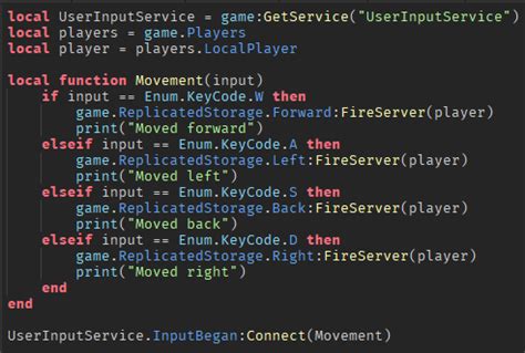 ContextActionService Not Working With The Remote Events Scripting Support Developer Forum
