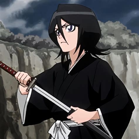 𝖱𝗎𝗄𝗂𝖺 𝖪𝗎𝖼𝗁𝗂𝗄𝗂 Rukia Anime Rukia Kuchiki Icons Bleach Rukia Official Art
