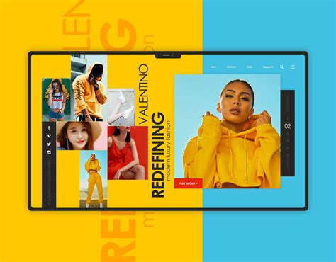 UI UX Header Designs Concept On Behance