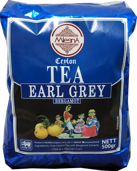 Mlesna Tea Earl Grey Τσάι Κεϋλάνης Μαύρο Περγαμόντο 500gr - Skroutz.gr
