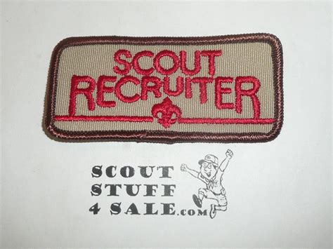 Recruiter Patch Scout Recruiter