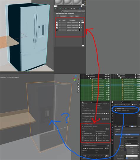 Blenderbim Importing Multi Materials — Osarch