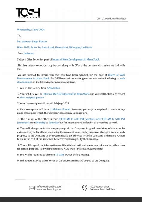 jashnoor singh hunjan on linkedin internship webdevelopment mern mongodb expressjs react