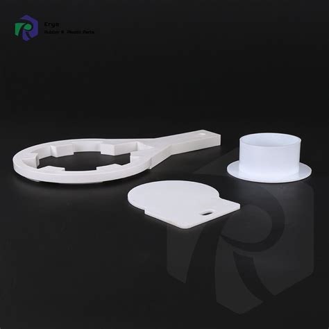 Custom Special Shape Size Plastic Injection Molding Products Abs White