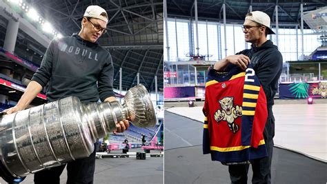 Tom Brady Hoists The Stanley Cup Which Is Cooler Than Hanging With