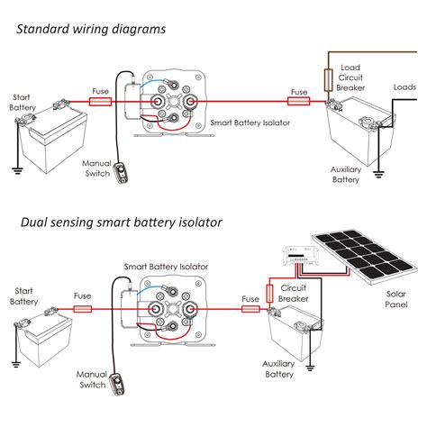 Srl500 Microprocessor Controlled 500a Smart Battery Isolator And High Current Starter Relay