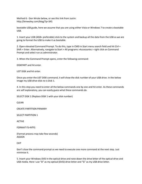 How To Create A Bootable Usb Flash Drive Pptx