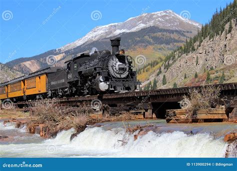 Durango And Silverton Narrow Guage Railroad Editorial Stock Image