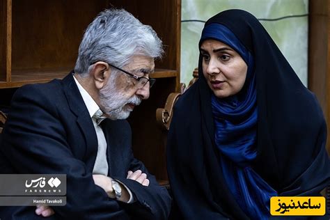 حضور غیرمنتظره فرزانه صادق وزیر راه و شهرسازی در مراسم ختم پدر فرمانده