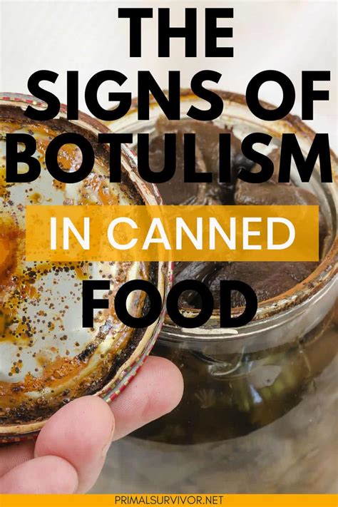 Canning Food Botulism At Joyce Sargent Blog