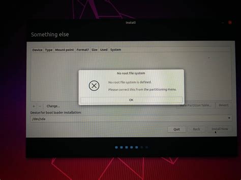 Linux Does Not Show Any Partition To Install Ubuntu 19 Super User