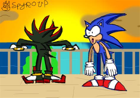 Shadow Gets See Sick By Spyroup On Deviantart
