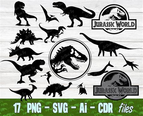 Jurassic World Dominion Svg Jurassic World Svg Dinosaur Svg Bundle