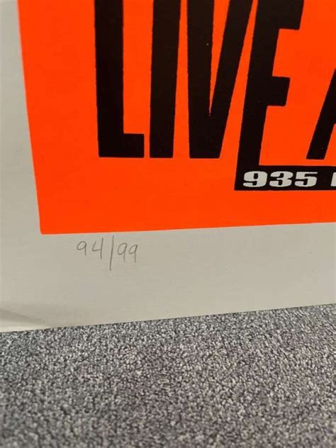 Gig Poster Buzzcocks