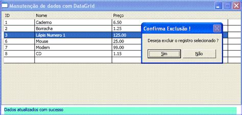 Wpf Fazendo A Manutenção De Dados Com Datagrid