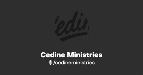 Cedine Ministries Facebook Linktree