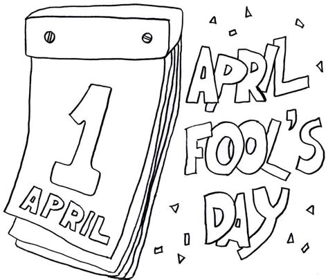 Free Printable April Coloring Pages