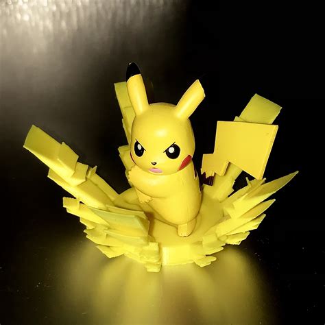 Stl File Pikachu Accent Stand・3d Printing Idea To Download・cults