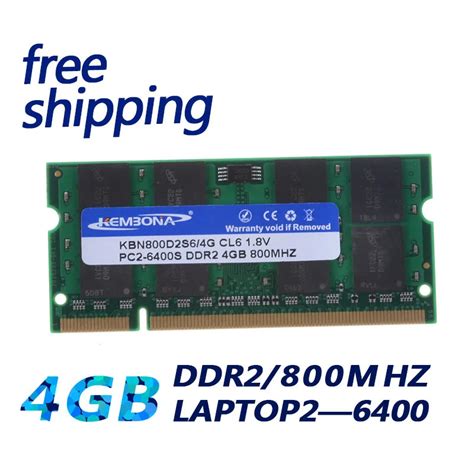 Buy Kembona Ddr2 4gb Sodimm Memory Ram 800 Mhz For