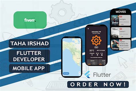 Be Your Flutter Developer And Build Android Ios Flutter App By Tahairshad Fiverr