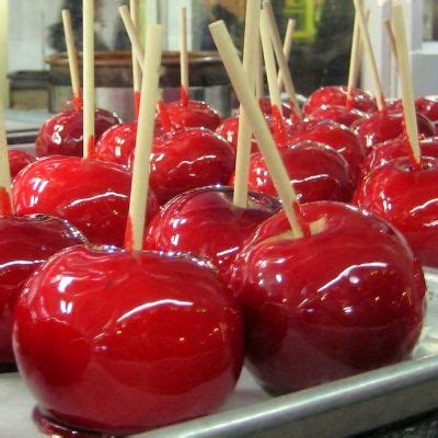 One Perfect Bite Cinnamon Candy Apples Pink Saturday