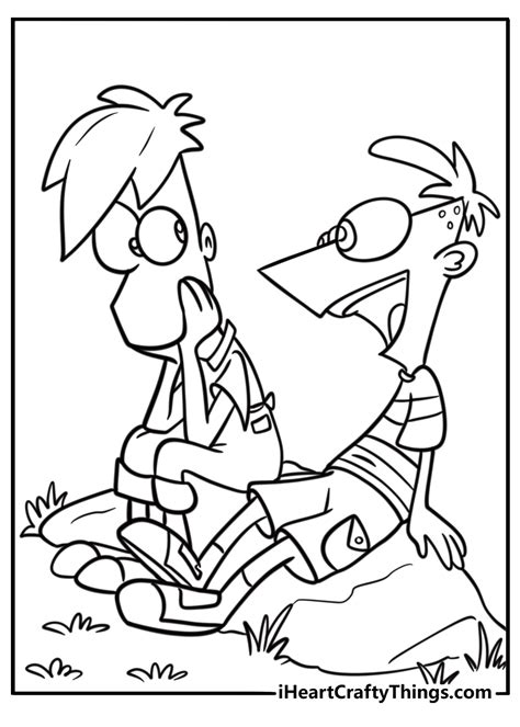 Phineas And Ferb Coloring Pages Free Printable 2025