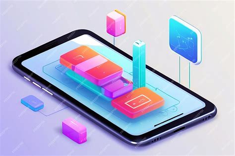 Premium Photo Toolkituiux Scene Creator Mobile Application Design Smartphone Mockup