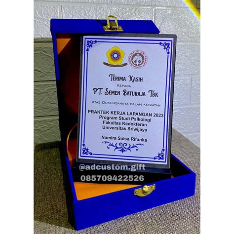 Jual Vandel Plakat Kayu Custombox Termurah Kata Katakenang Kenangansekolahkampuswisuda