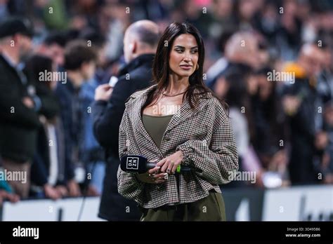 Eleonora Incardona Of Dazn Seen During Serie A 2025 26 Football Match Between Juventus Fc And