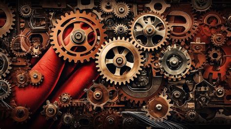 Premium Ai Image Gears And Cogs Aigenerated