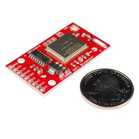 cc3000 wifi module sparkfun botland robotic shop