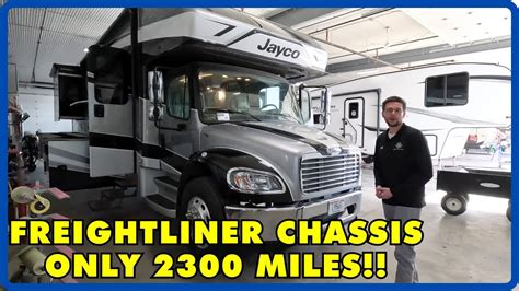 Used Super C With Only 2300 Miles On Freightliner Chassis 2023 Jayco