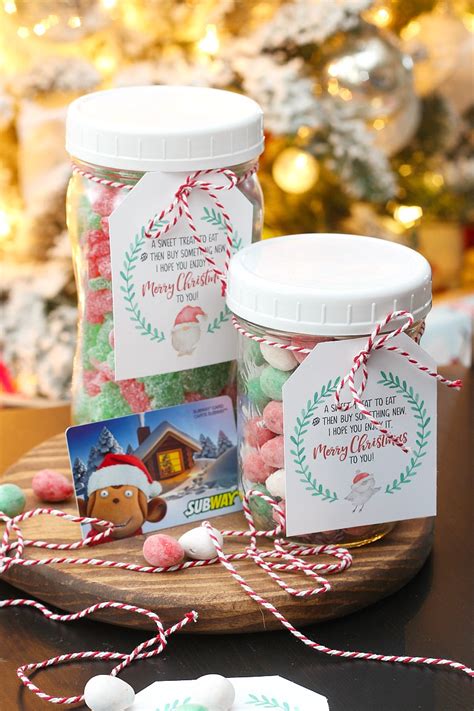 Mason Jar Christmas Candy Ideas