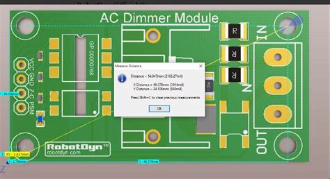 Ac Programmable Light Dimmer Module Controller Board For Arduino