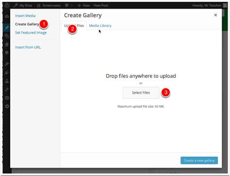 Select Files Glow Blog Help